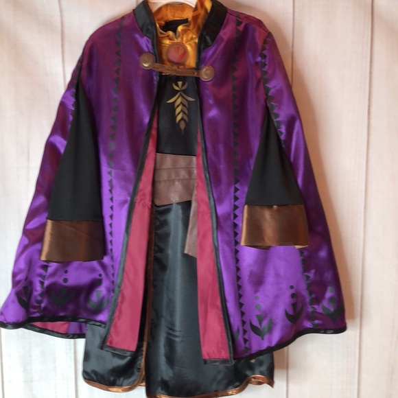 Disney | Costumes | Disney Princess Anna Frozen 2 Costume Dress With ...